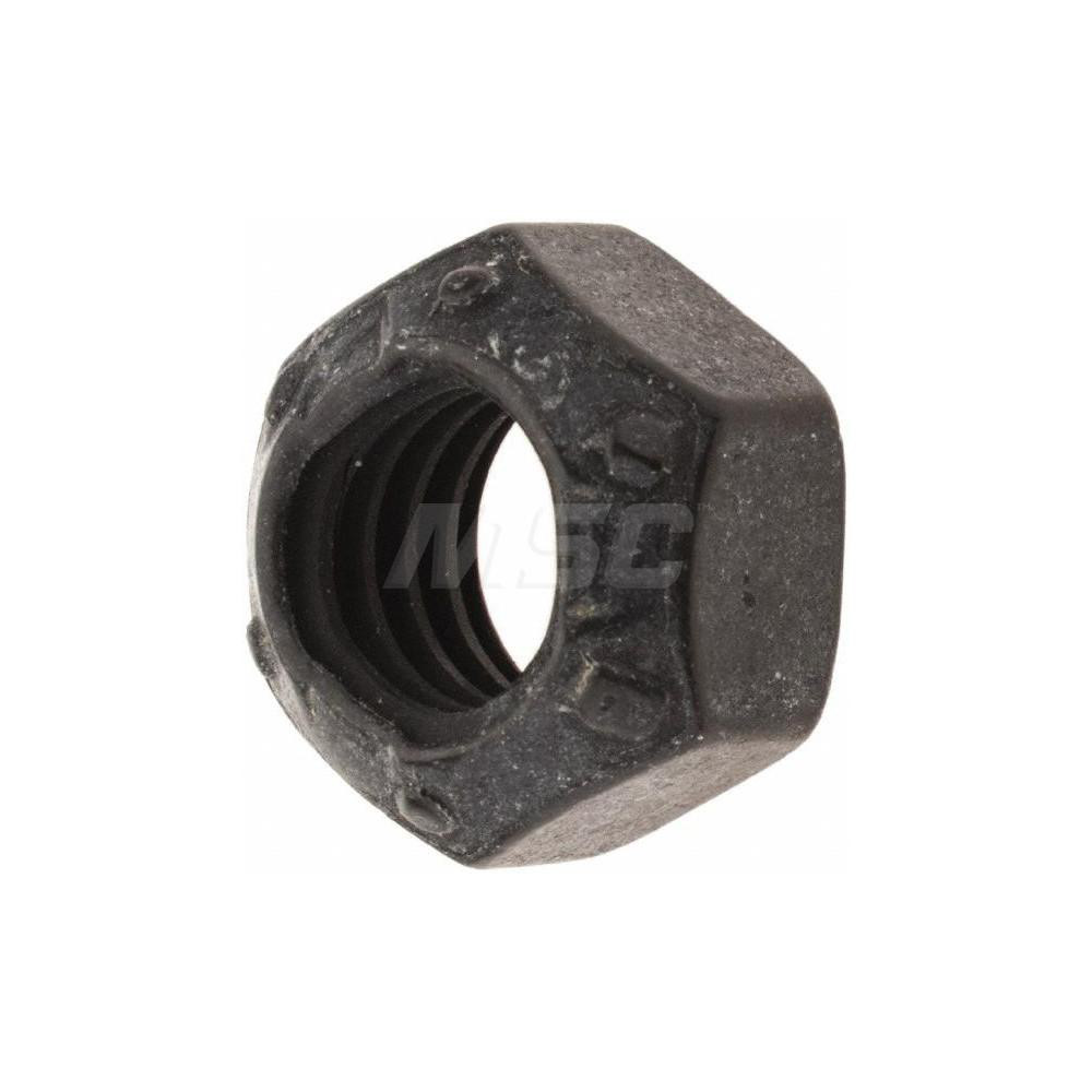 Made in USA - Hex Lock Nut: Distorted Thread Lock, 3/8-16, Grade L9 ...