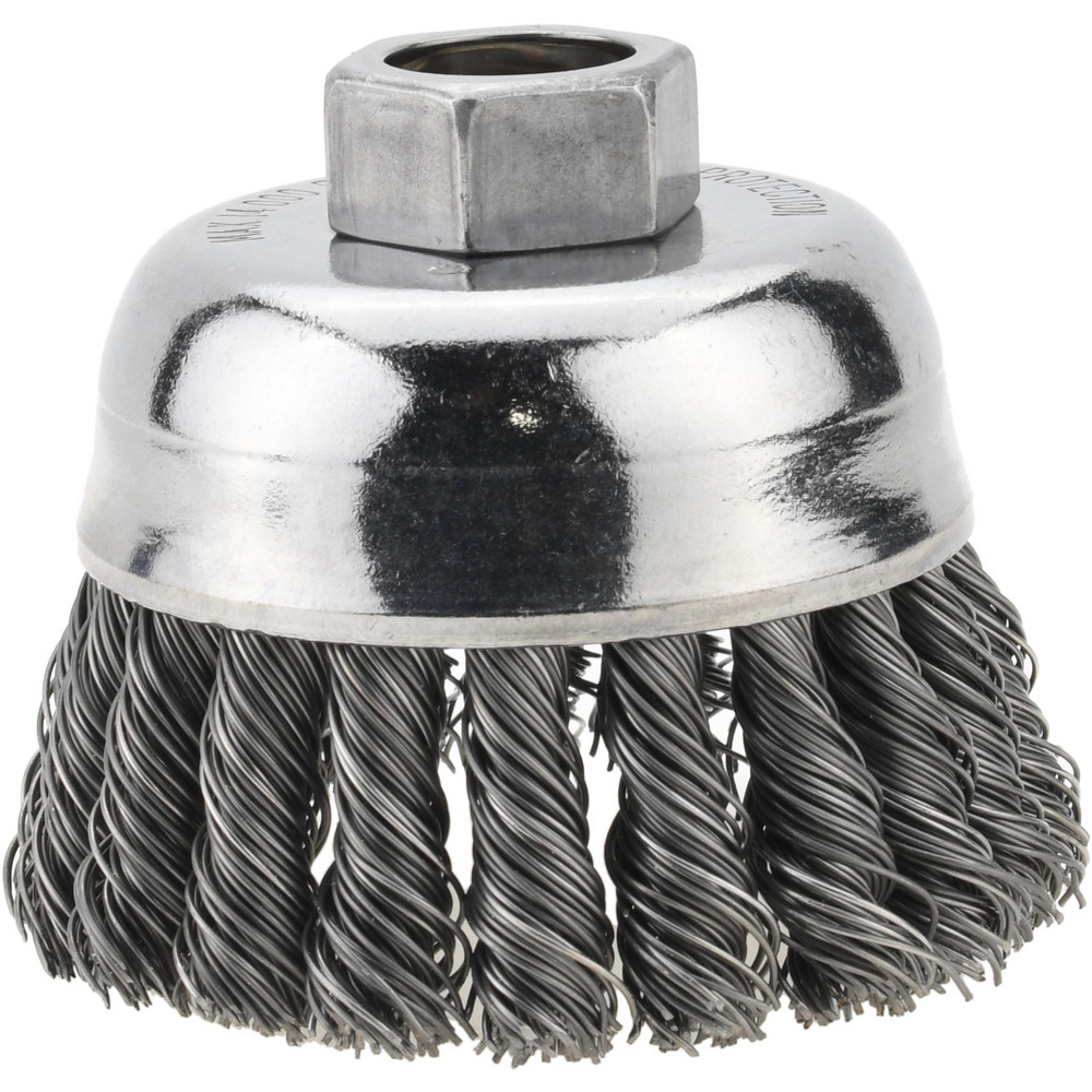 DIABLO - Cup Brush: 2-3/4" Dia, Carbon Steel, Knotted | MSC Direct
