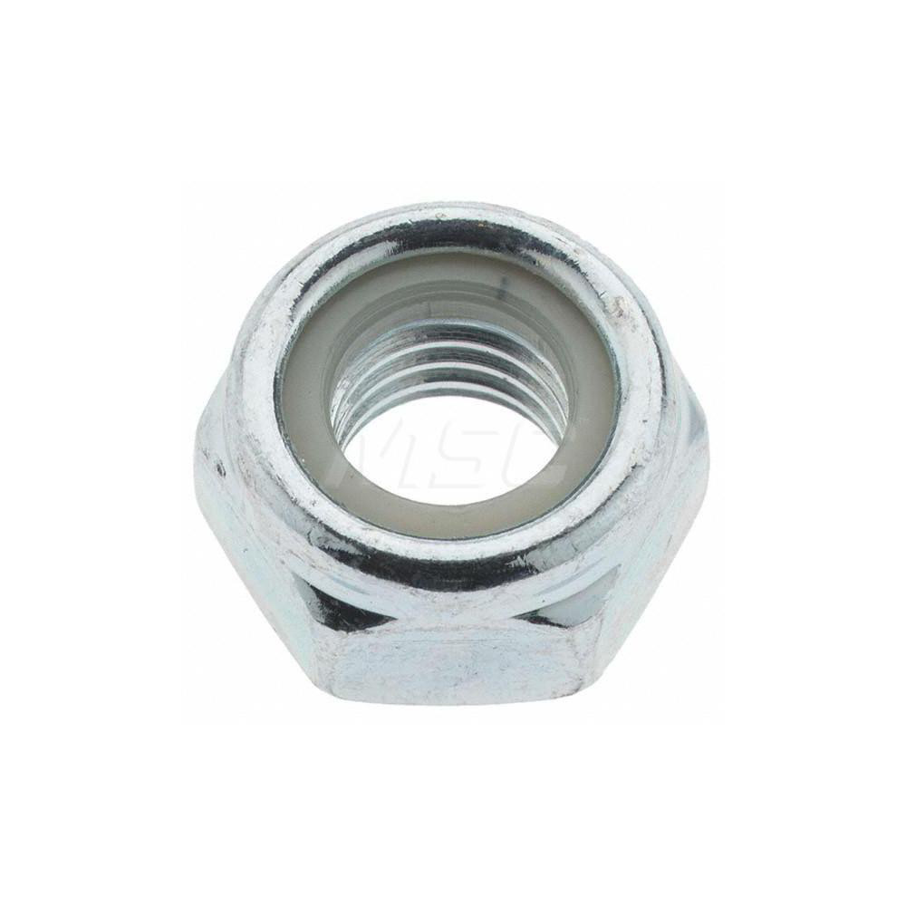 Made in USA - Hex Lock Nut: Distorted Thread Lock, M16x2, Grade 12 ...
