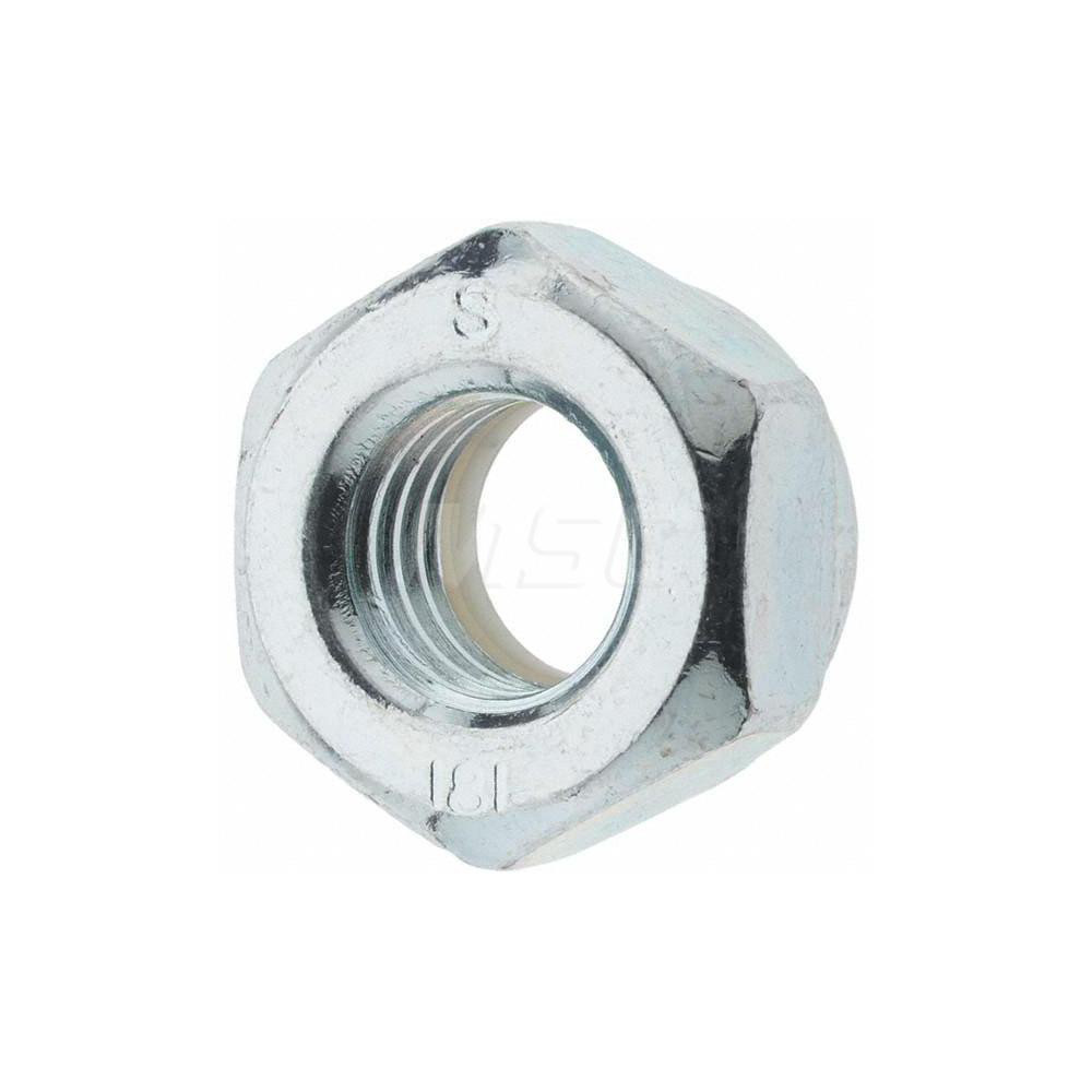 Made in USA - Hex Lock Nut: Distorted Thread Lock, M16x2, Grade 12 ...