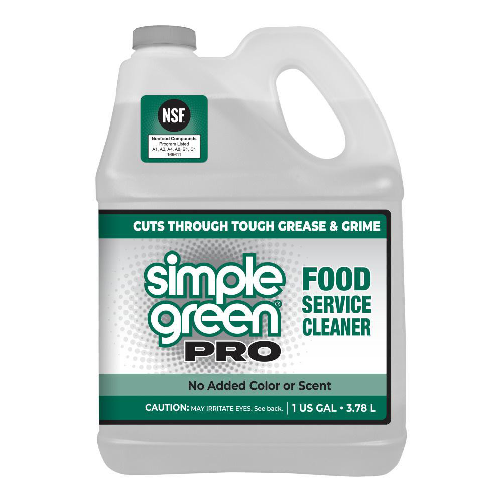 Simple Green® - Food Service Degreaser: 1 gal, Bottle, Concentrated ...
