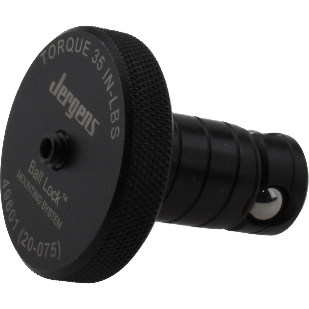 Jergens - Modular Fixturing Shank: Ball Lock, 20 mm Shank Dia, Steel ...