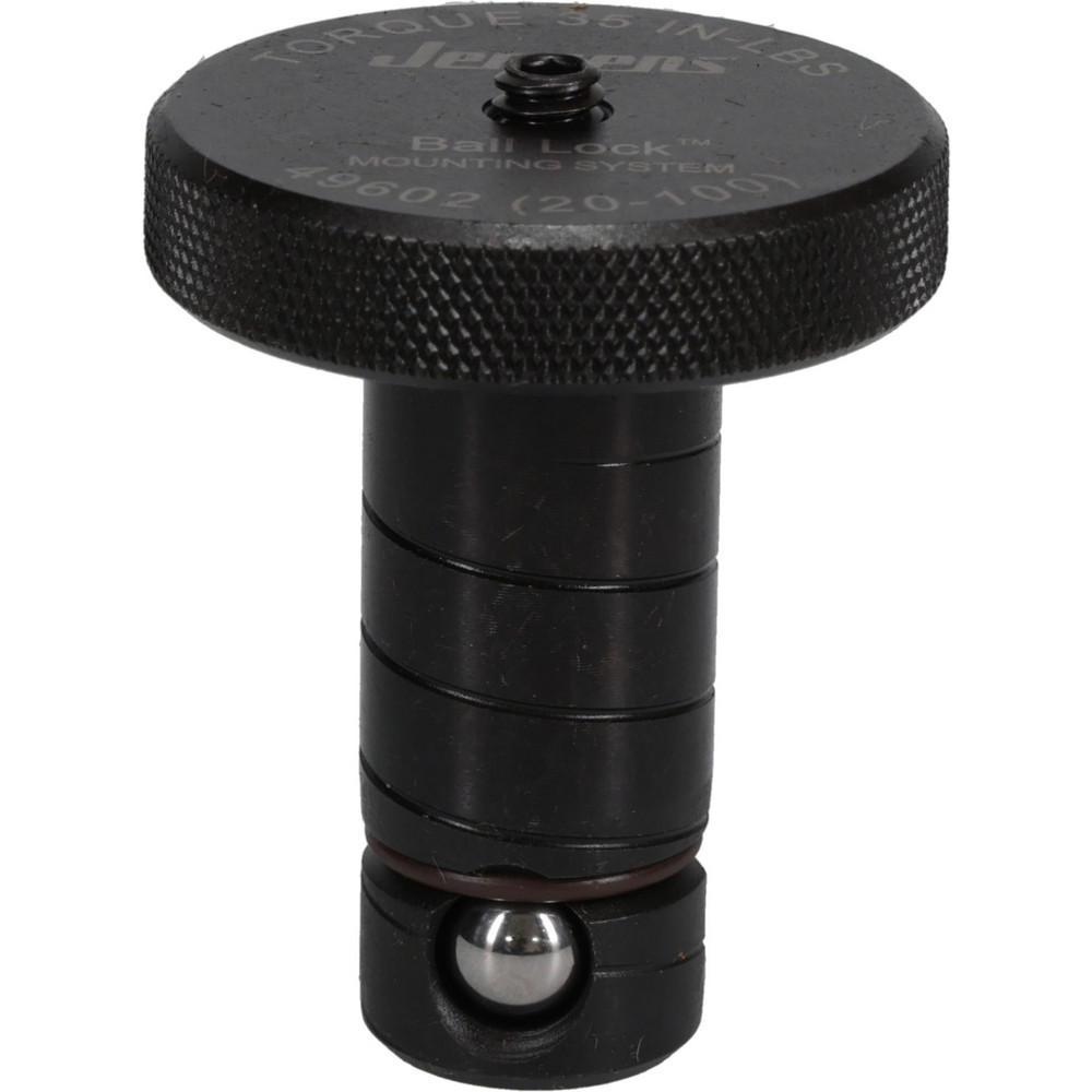 Jergens - Modular Fixturing Shank: Ball Lock, 20 mm Shank Dia, Steel ...