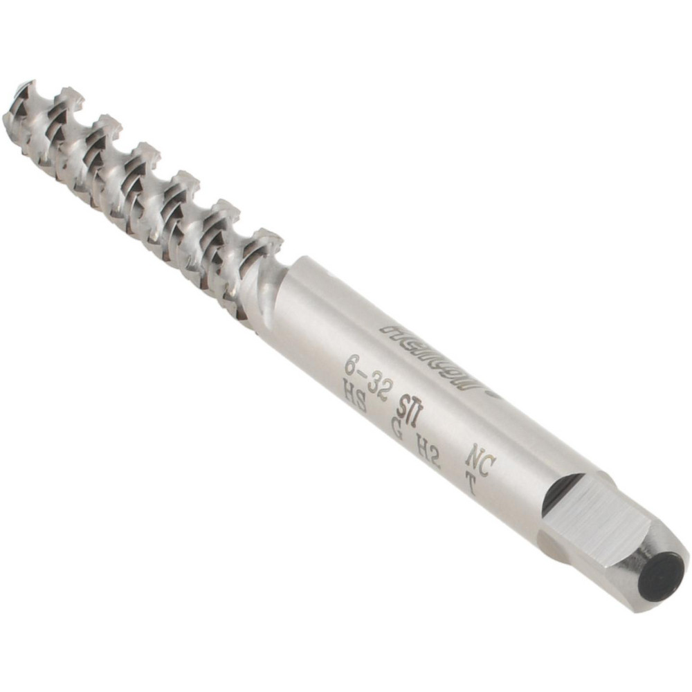 Heli-Coil - #6-32 UNC, 3 Flute, Bottoming Chamfer, Bright Finish, High ...