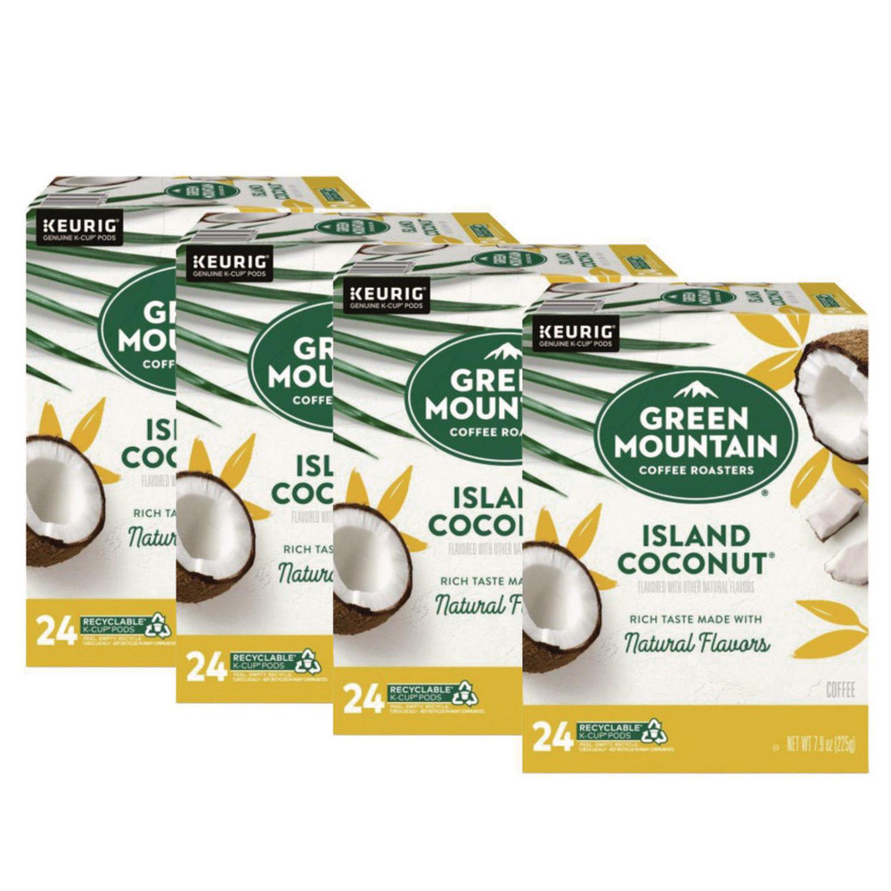 Green Mountain Coffee - Beverages: Coffee, Island Coconut®, Pod, 0.38 ...