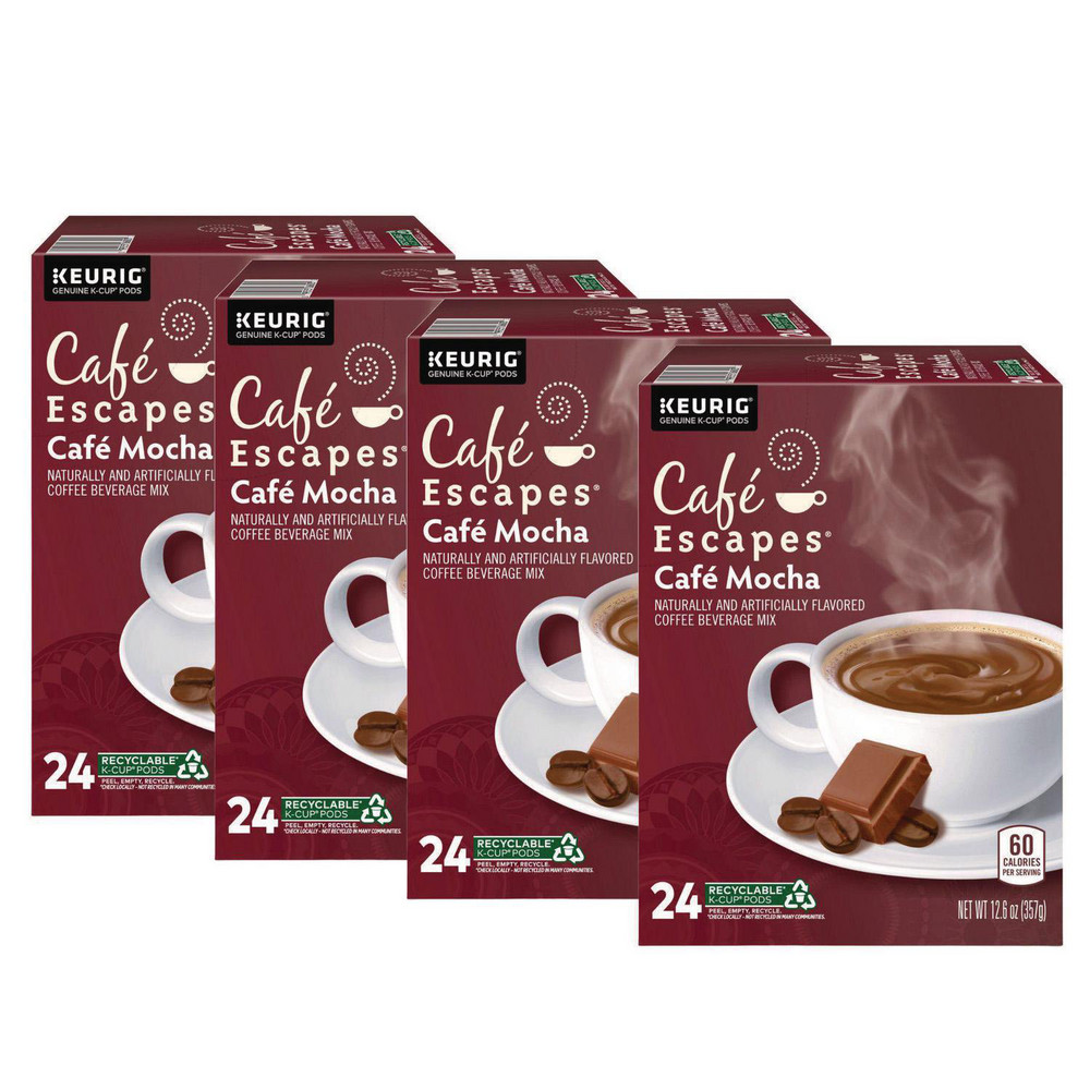 Cafe Escapes - Beverages: Coffee, Mocha, Pod, 0.38 oz | MSC Direct
