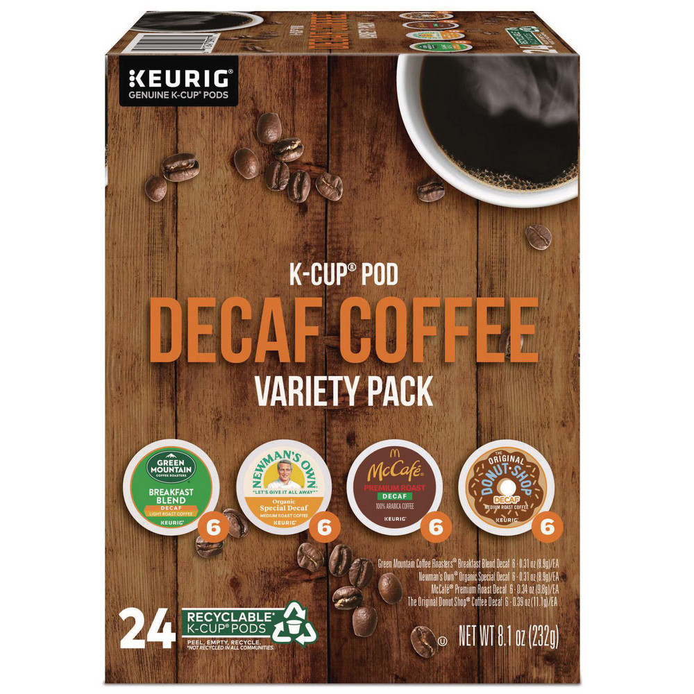 Green Mountain Coffee - Beverages: Decaffeinated Coffee, Assorted, Pod ...