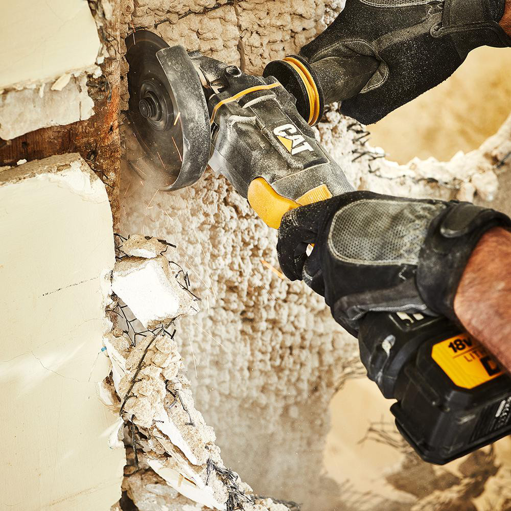 CAT - Angle & Disc Grinders: Wheel Diameter (Inch): 4-1/2; Voltage: 18. ...