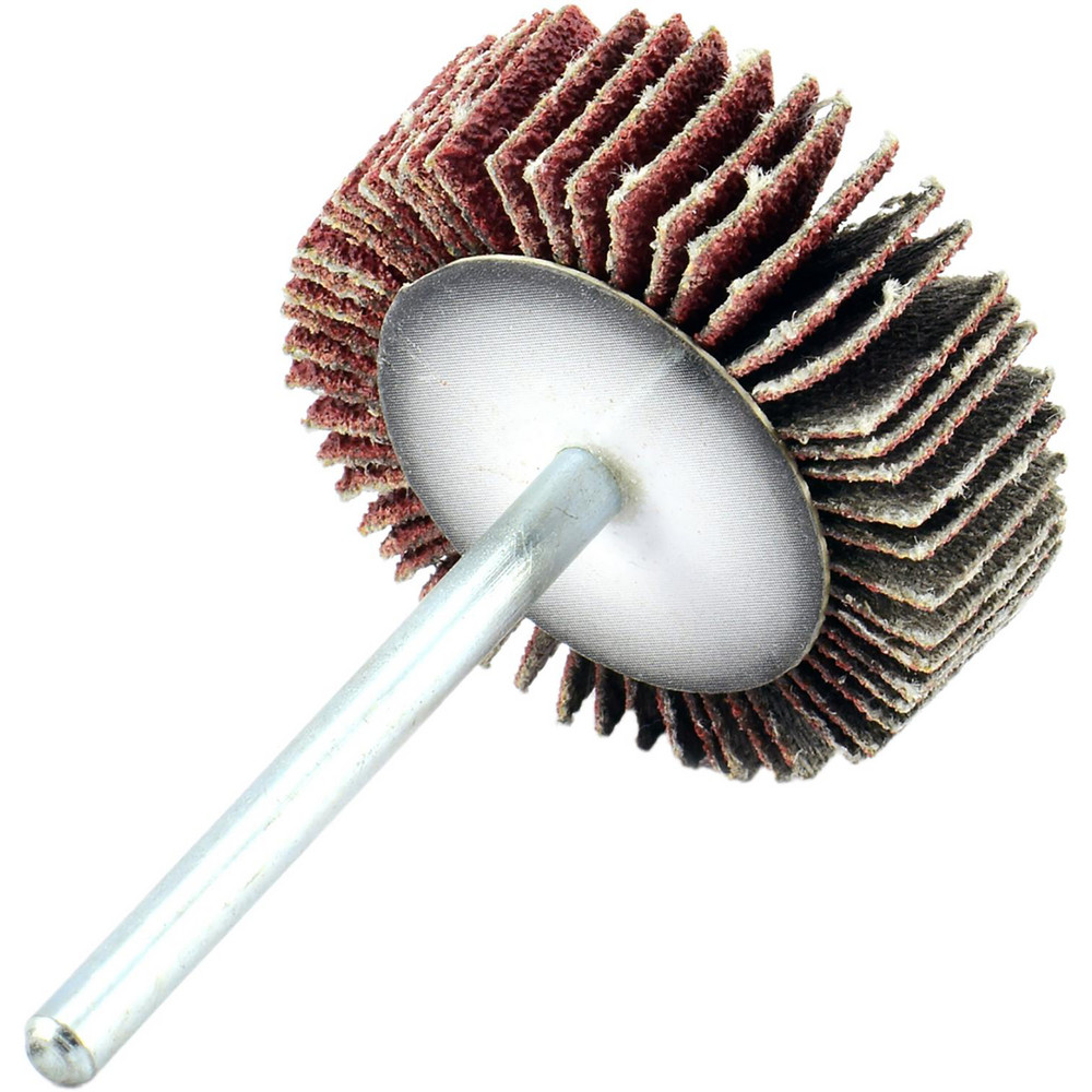 ARC Abrasives - Mounted Flap Wheel: 3/8" Dia, 3/8" Face Width, 60 Grit ...
