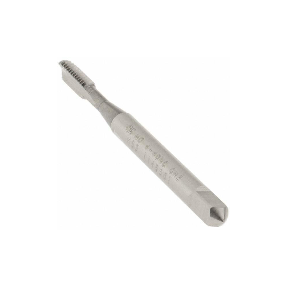 OSG - Spiral Point Tap: #4-40 UNC, 2 Flutes, Bottoming Chamfer, 2B/3B ...