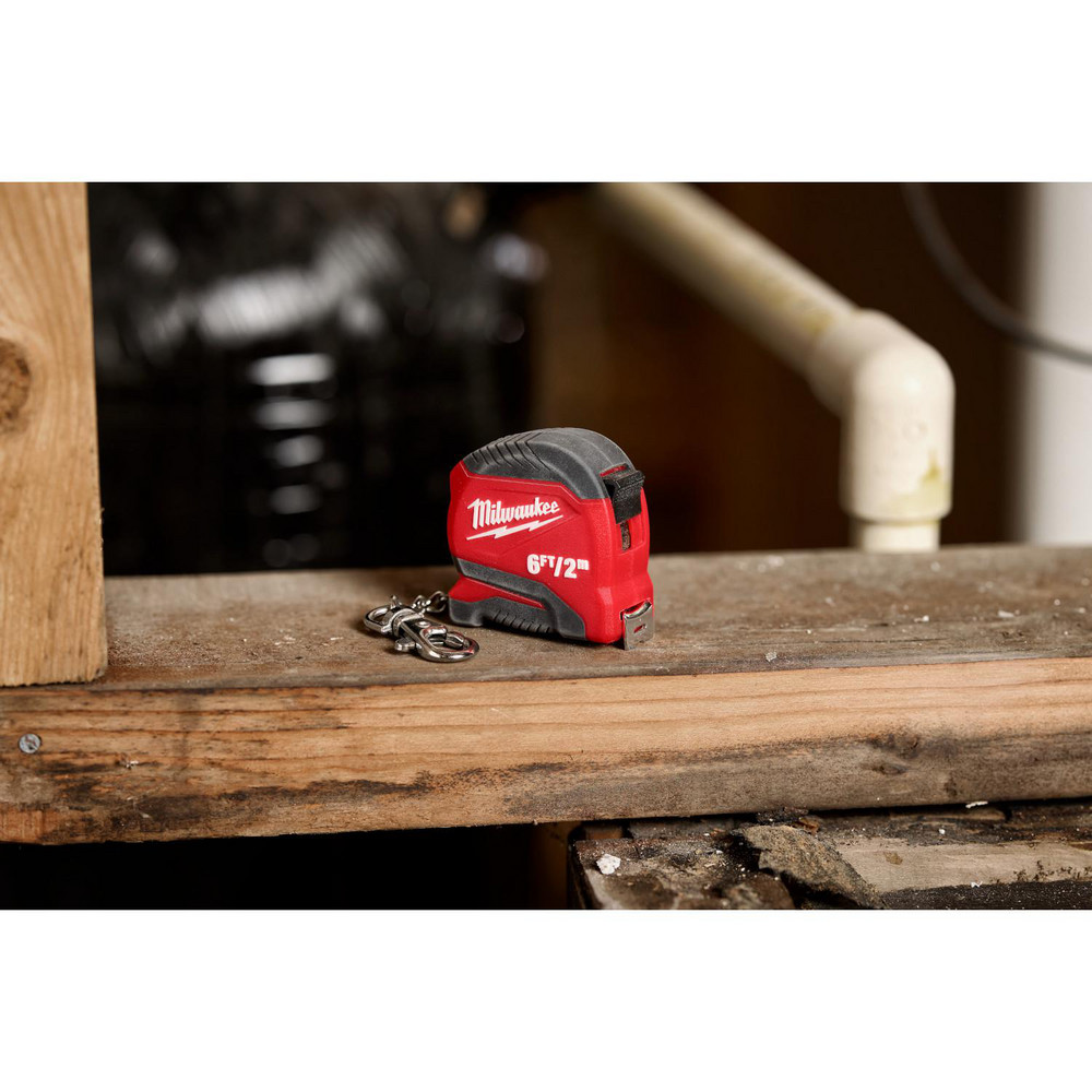 Milwaukee Tool - 6' Keychain Tape Measure | MSC Direct