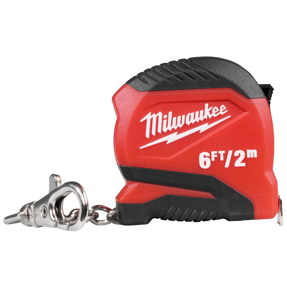 Milwaukee Tool - 6' Keychain Tape Measure | MSC Direct