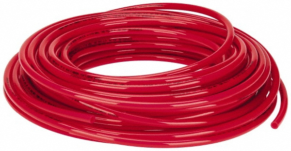 Red Plastic Tubing | MSCDirect.com