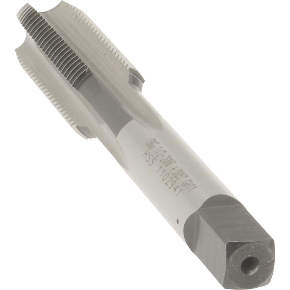 OSG - Straight Flute Tap: 1/2-20 UNF, 4 Flute, Plug Chamfer, High-Speed ...