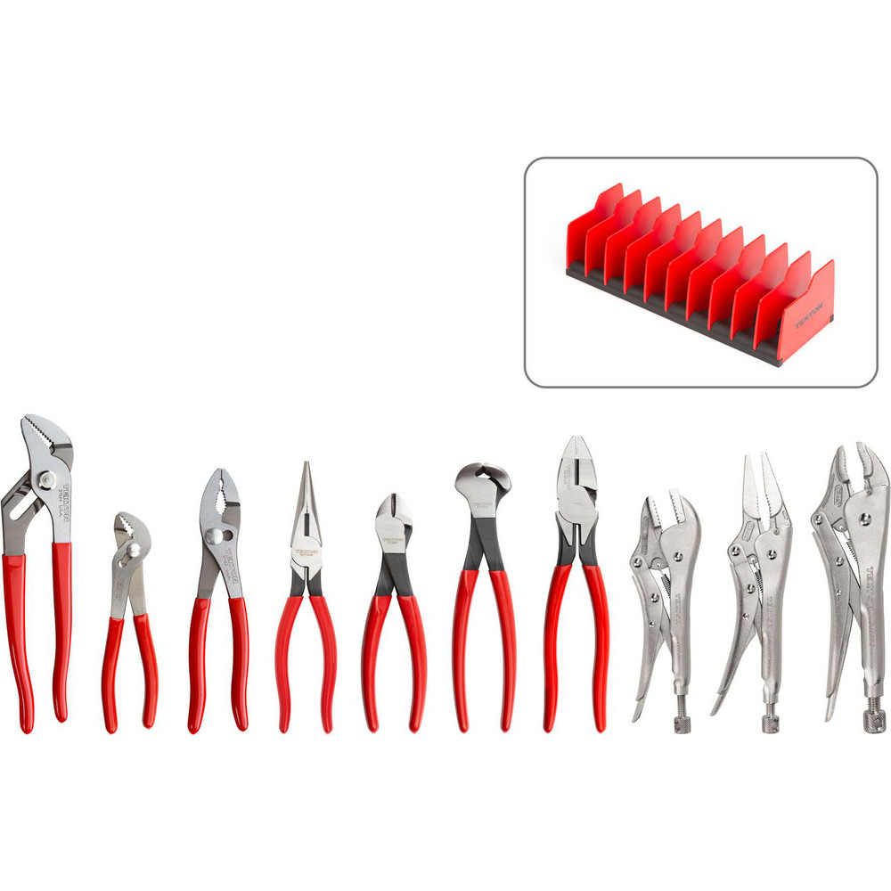 Tekton - Plier Sets: Plier Type Included: Gripping, Cutting, Locking ...
