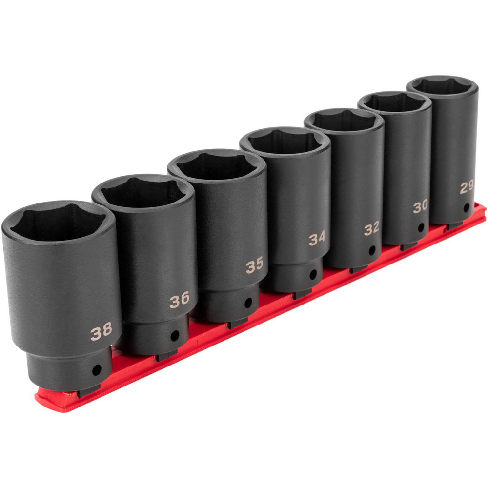 Tekton - Socket Set: Deep & Impact, 7 Pc, 1/2" Drive | MSC Direct