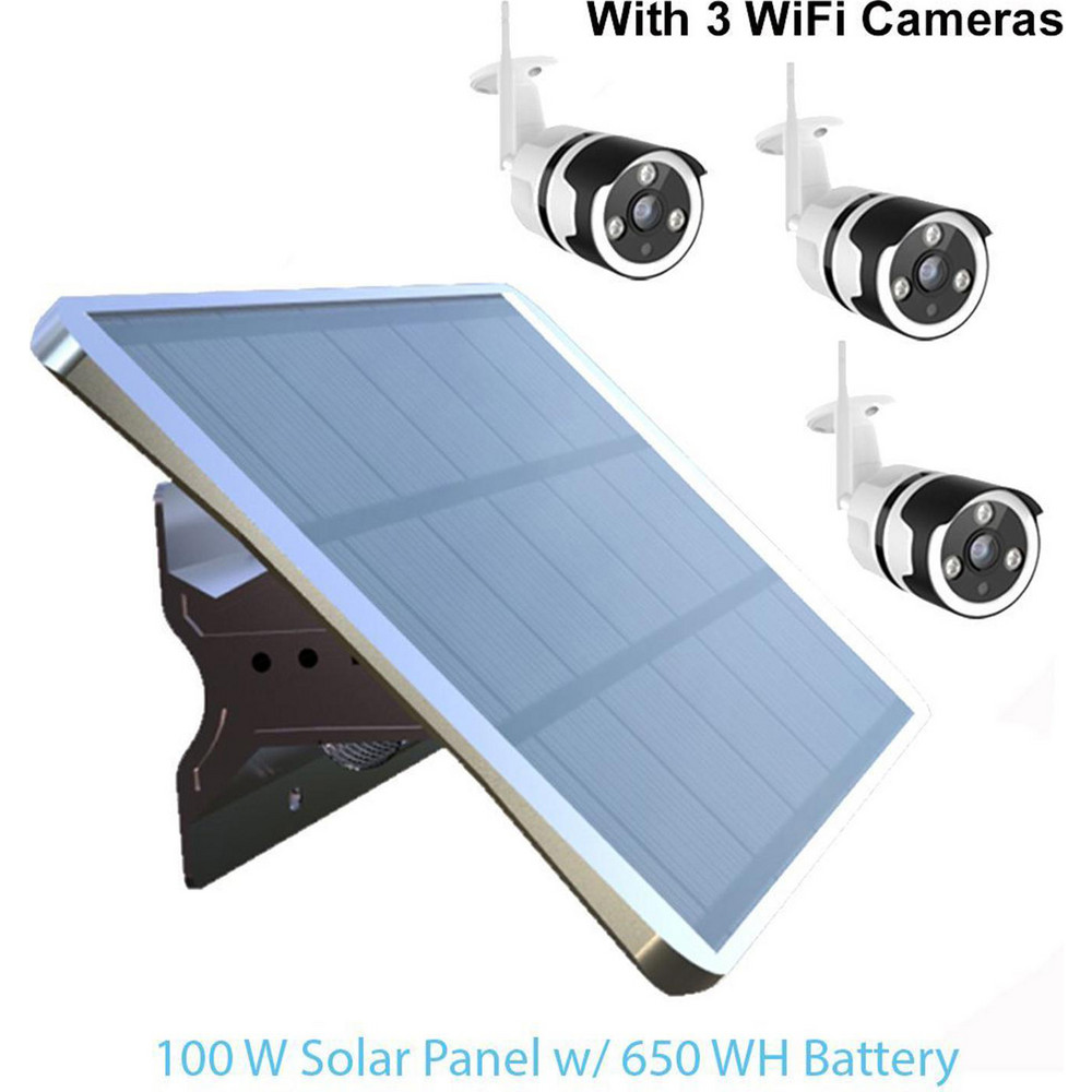 eLEDing - Security Camera Systems: Type: Solar-Powered System for Off ...