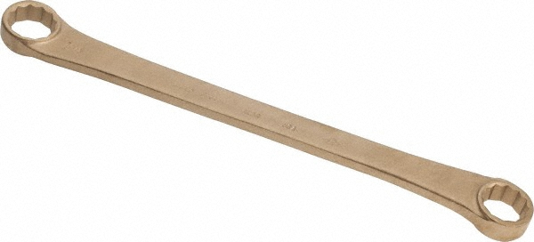 Ampco - Offset Box End Wrench: 1 x 1-1/8", 12 Point, Double End, Non ...