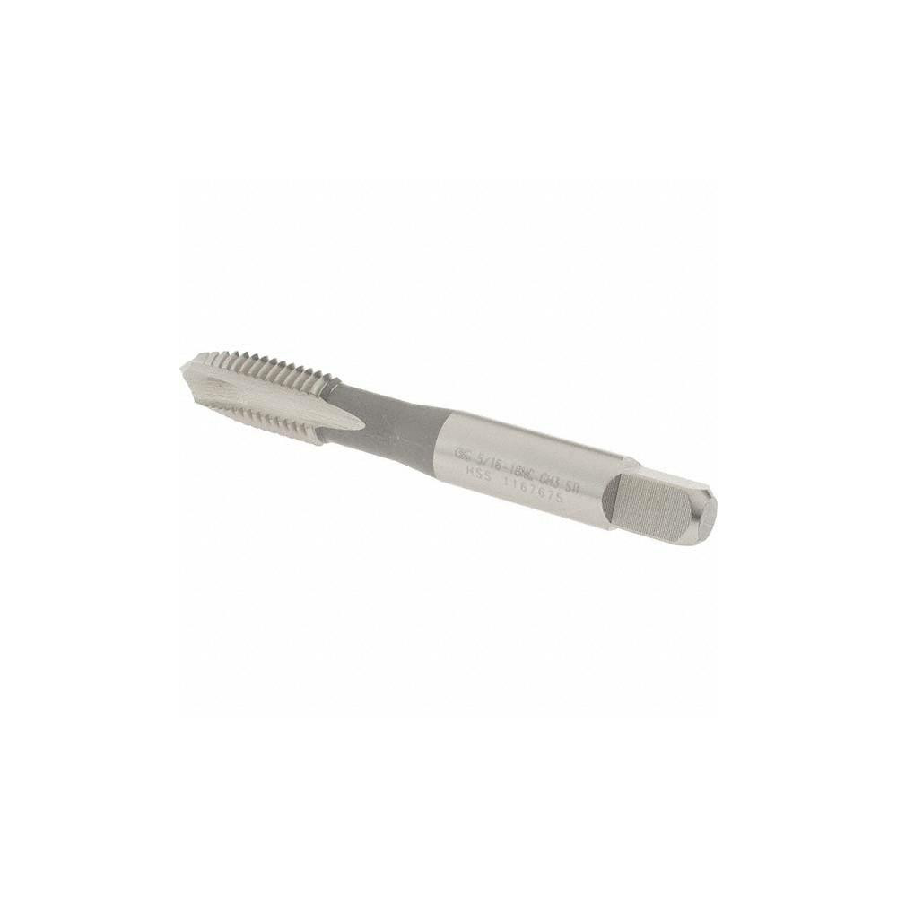 OSG - Spiral Point STI Tap: 5/16-18 UNC, 3 Flutes, Plug, High Speed ...