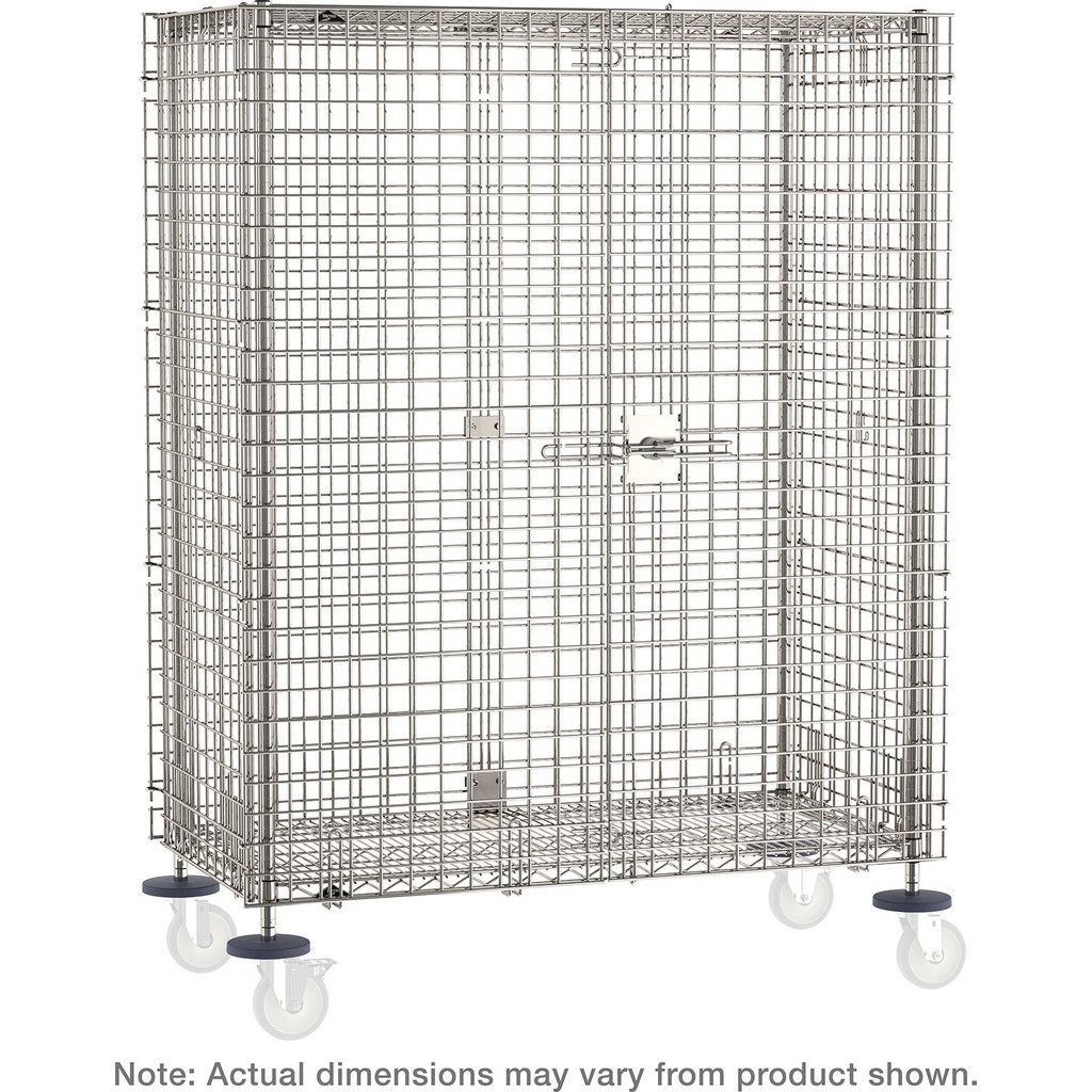 Metro - Utility Utility Cart: 36" Long, 24" Wide, 304 Stainless Steel ...