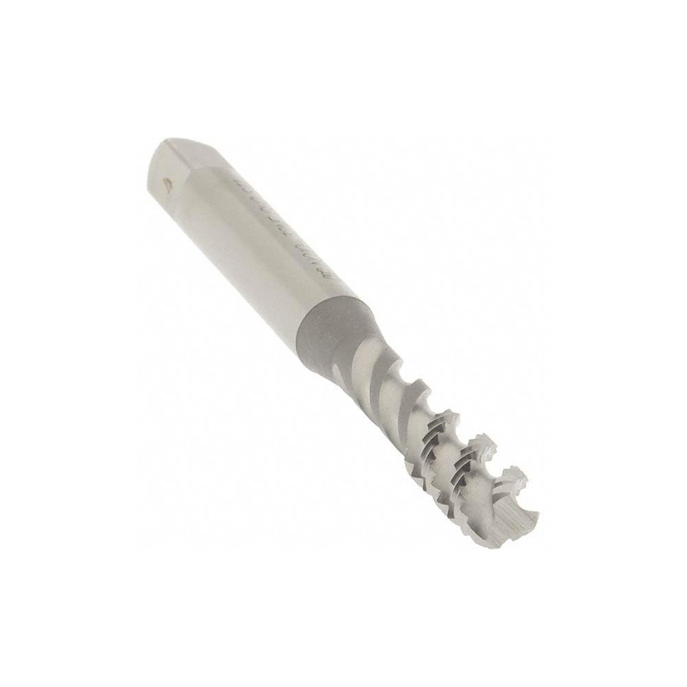 OSG - #10-32 UNF, 3 Flute, 50° Helix, Bottoming Chamfer, Bright Finish, High Speed Steel Spiral ...