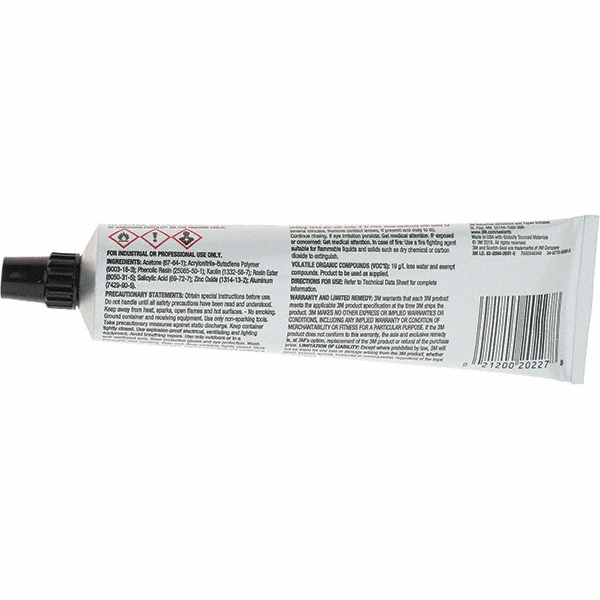 3M - 5 oz Tube Silver Caulk/Sealant - 65063828 - MSC Industrial Supply