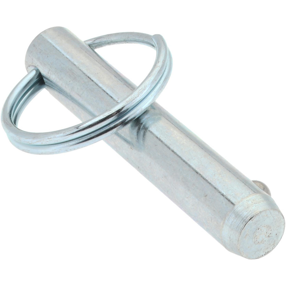 Gibraltar - 3/8" Pin Dia, 2" Long, Zinc Plated Steel Ball Lock Hitch ...
