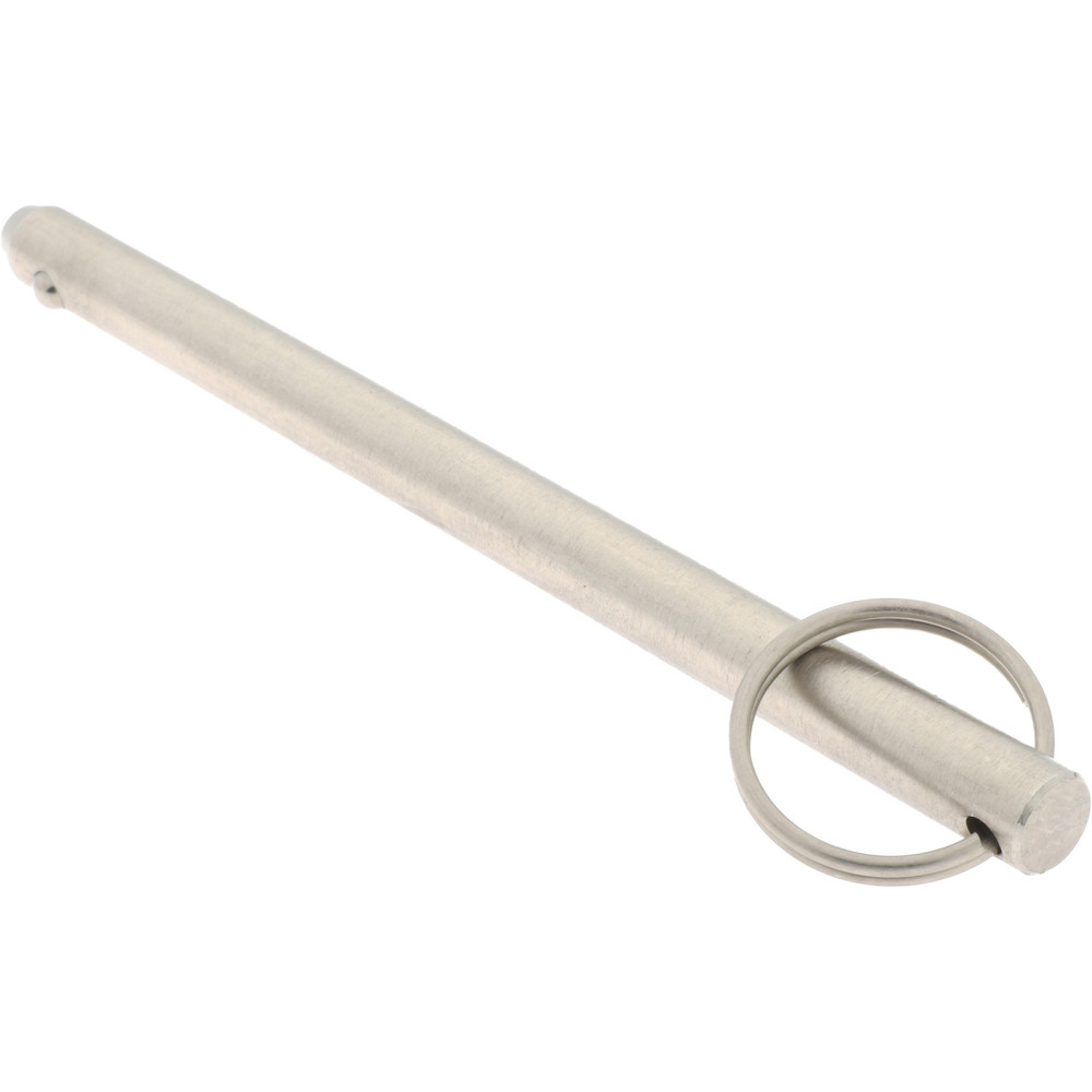 Gibraltar - 3/8" Pin Dia, 5-1/2" Long, Uncoated Stainless Steel Ball ...