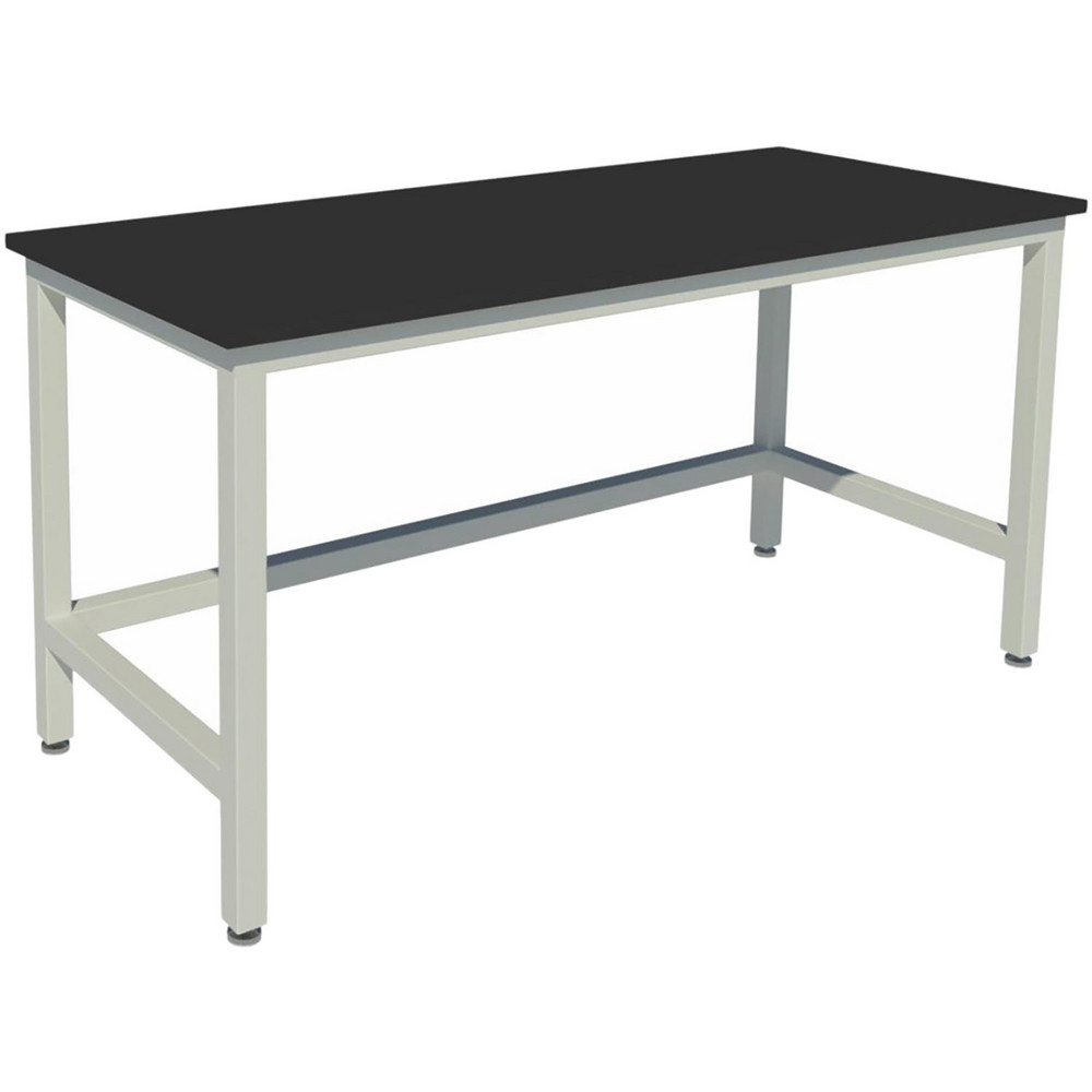 Instock - Heavy-Duty Work Bench: 96" Wide, 30" Deep, 36" High, Steel ...