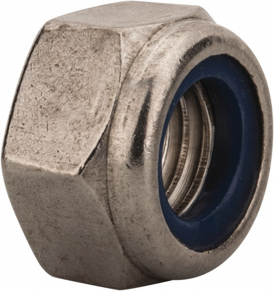 Value Collection - Hex Lock Nut: Insert, Nylon Insert, M12x1.75, Class ...