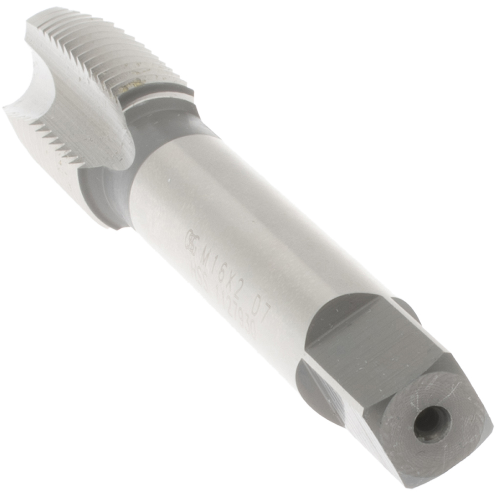OSG - Spiral Point Tap: M16x2 Metric, 3 Flutes, Plug Chamfer, 6H Class ...