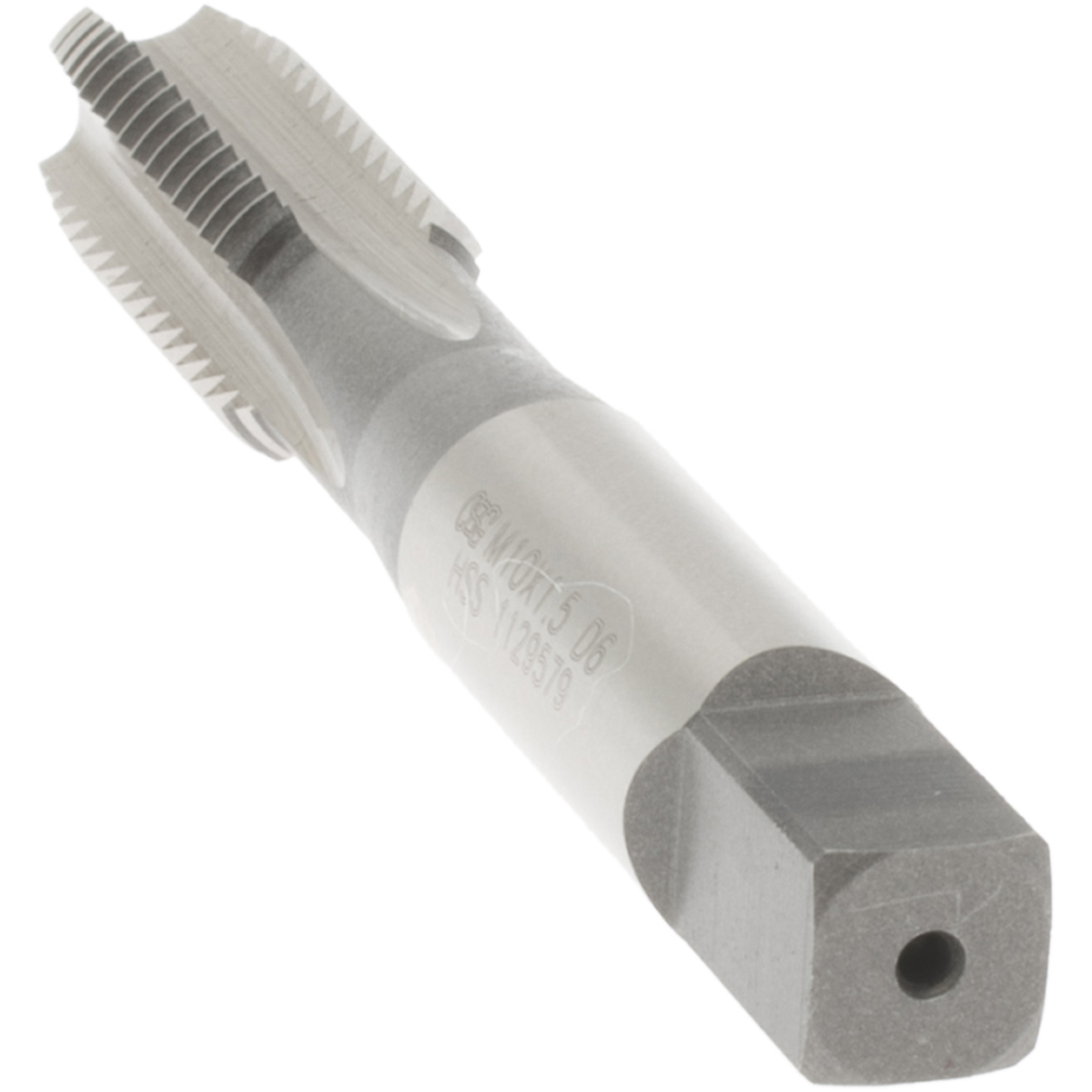 OSG - Straight Flute Tap: M10x1.5 Metric Coarse, 4 Flute, Plug Chamfer ...