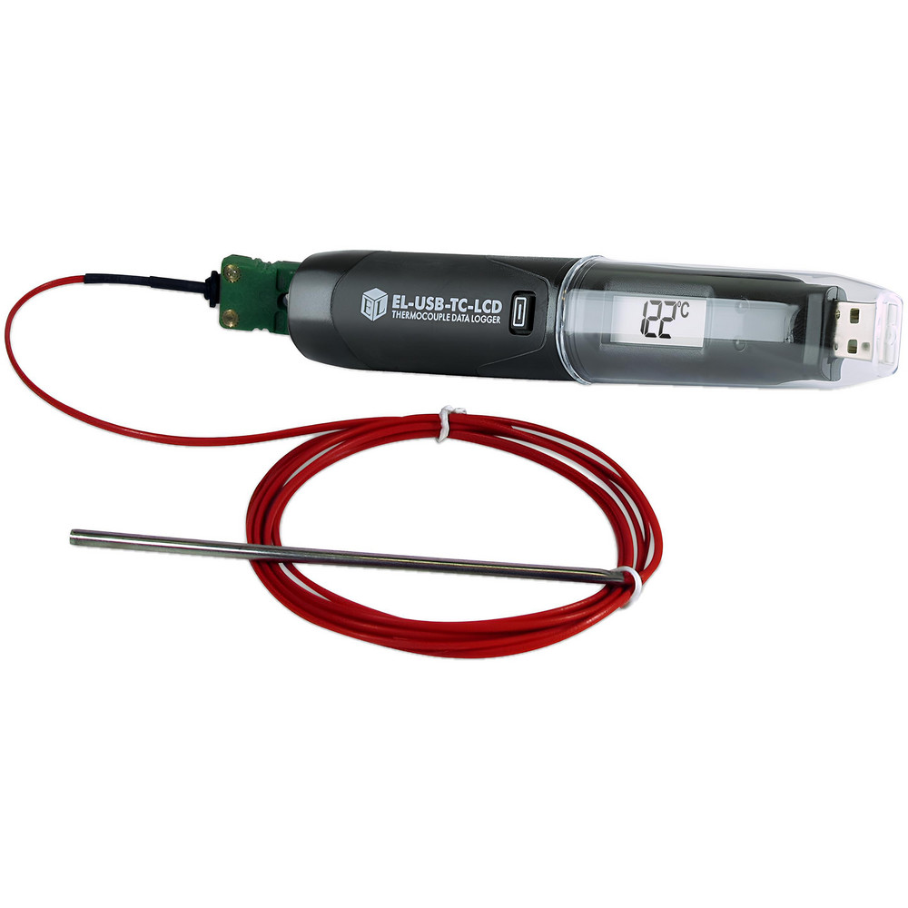 Lascar Electronics - Digital Thermometers & Probes; Probe Type: J/K/T ...