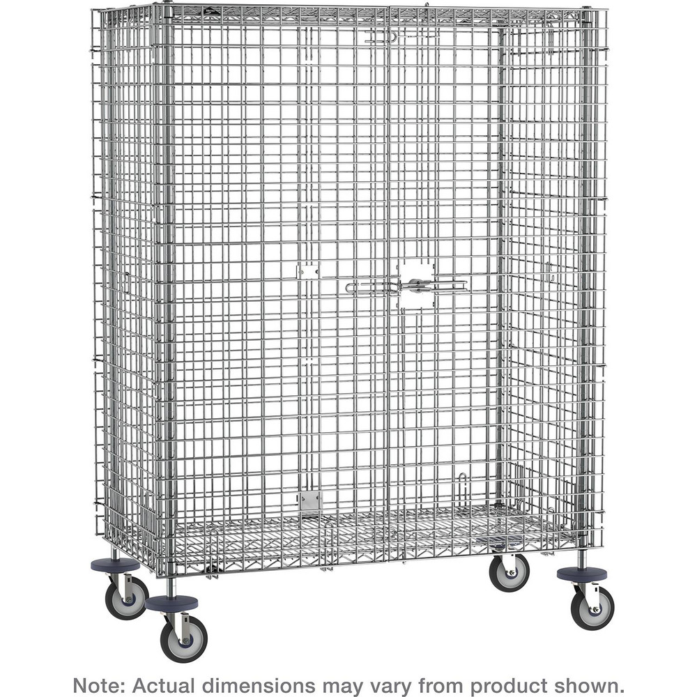 Metro - Steel Security Cart: 2 Shelf | MSC Direct
