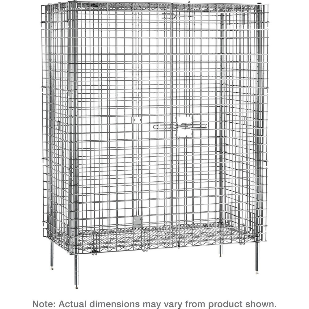 Metro - Steel Security Cart: 2 Shelf | MSC Direct