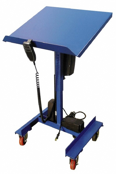 Vestil - Mobile Electric Lift Table: 300 lb Capacity, 31-1/2" Lift ...