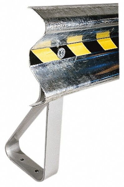 Vestil - Traffic Guard Rail Mount Post: 24" High | MSC Direct