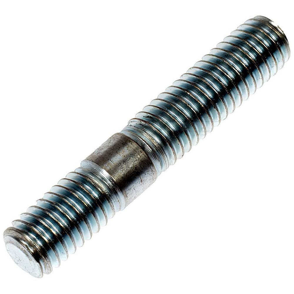 Dorman - Unequal Double Threaded Stud: 3/8-16, 2-1/8" OAL | MSC Direct