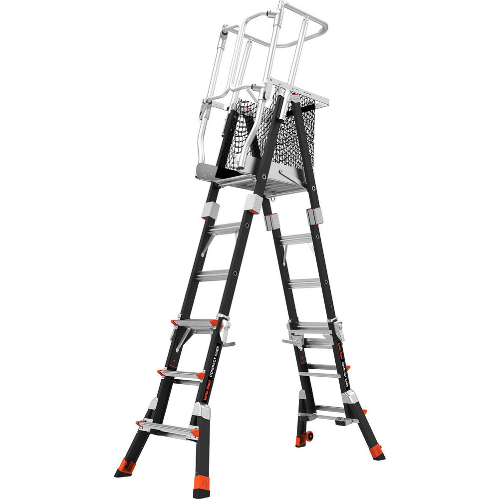 Little Giant Ladder - 6 Step Fiberglass Foldable Step Ladder: Type IAA ...