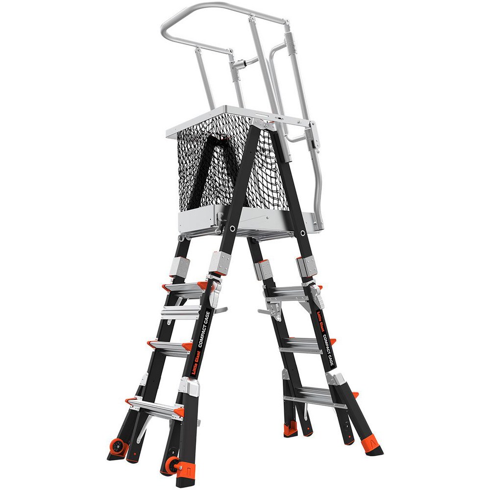 Little Giant Ladder - 6 Step Fiberglass Foldable Step Ladder: Type IAA ...
