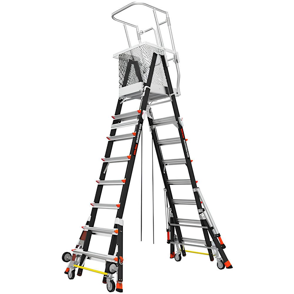Little Giant Ladder - 14 Step Fiberglass Foldable Step Ladder: Type IAA ...