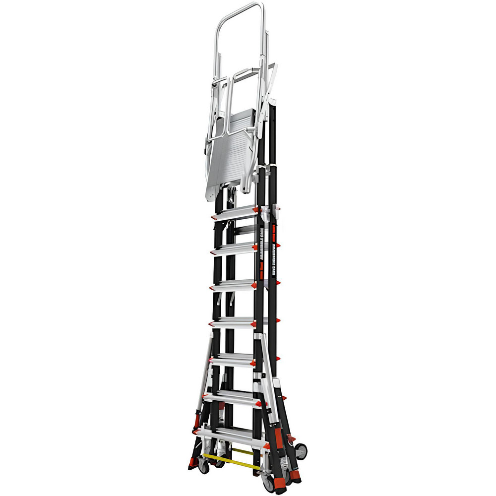 Little Giant Ladder - 14 Step Fiberglass Foldable Step Ladder: Type IAA ...