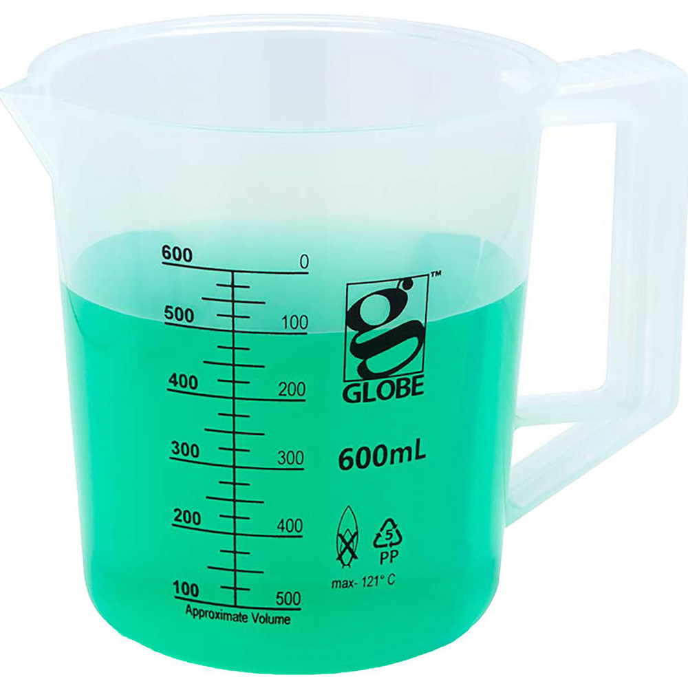 Globe Scientific - Pitcher: 600.000 mL, Polypropylene, 25 mL Graduation ...