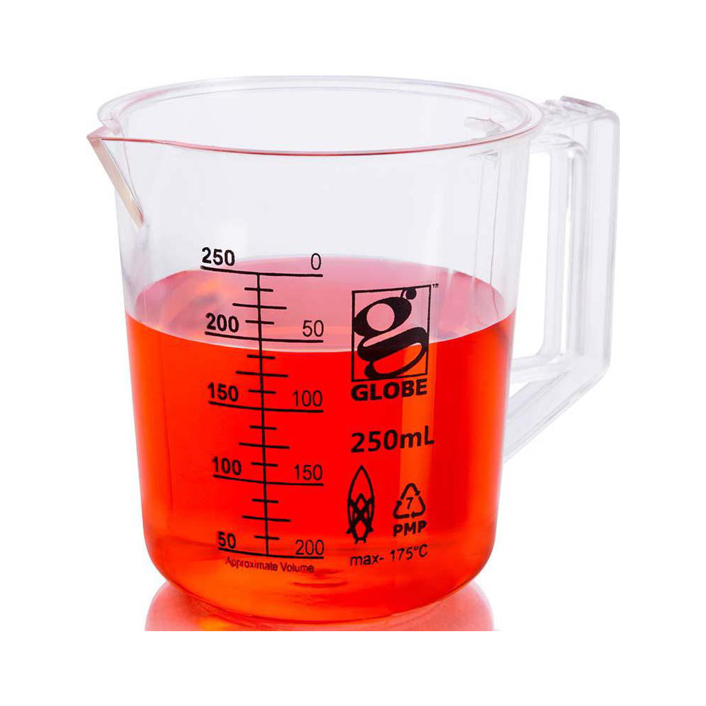 Globe Scientific - Beakers: Pitcher, Polymethylpentene, 250.0 ml, 83. ...