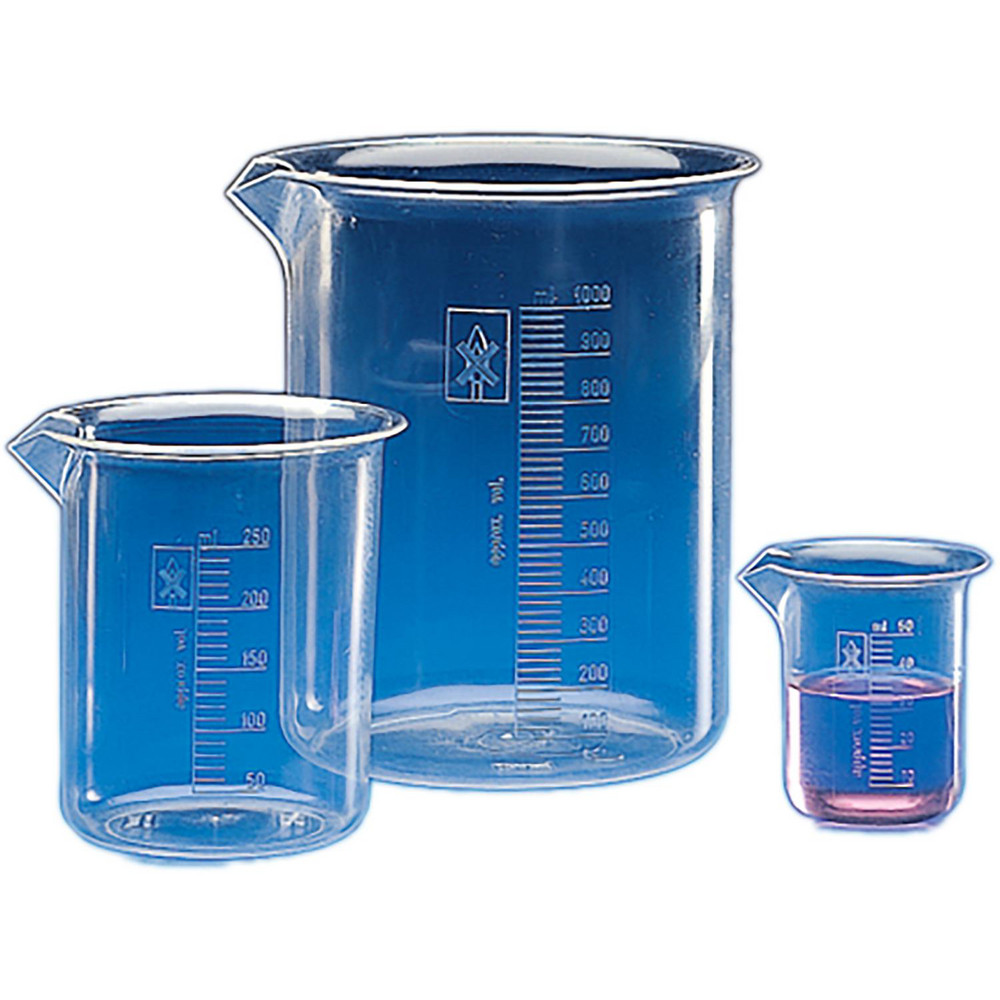 Globe Scientific - Graduated Beaker: 500.000 mL, Polymethylpentene, 10 ...