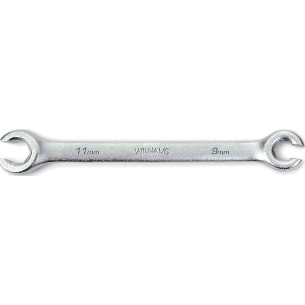 Williams - Flare Nut Wrenches: Wrench Type: Open End; Head Type ...