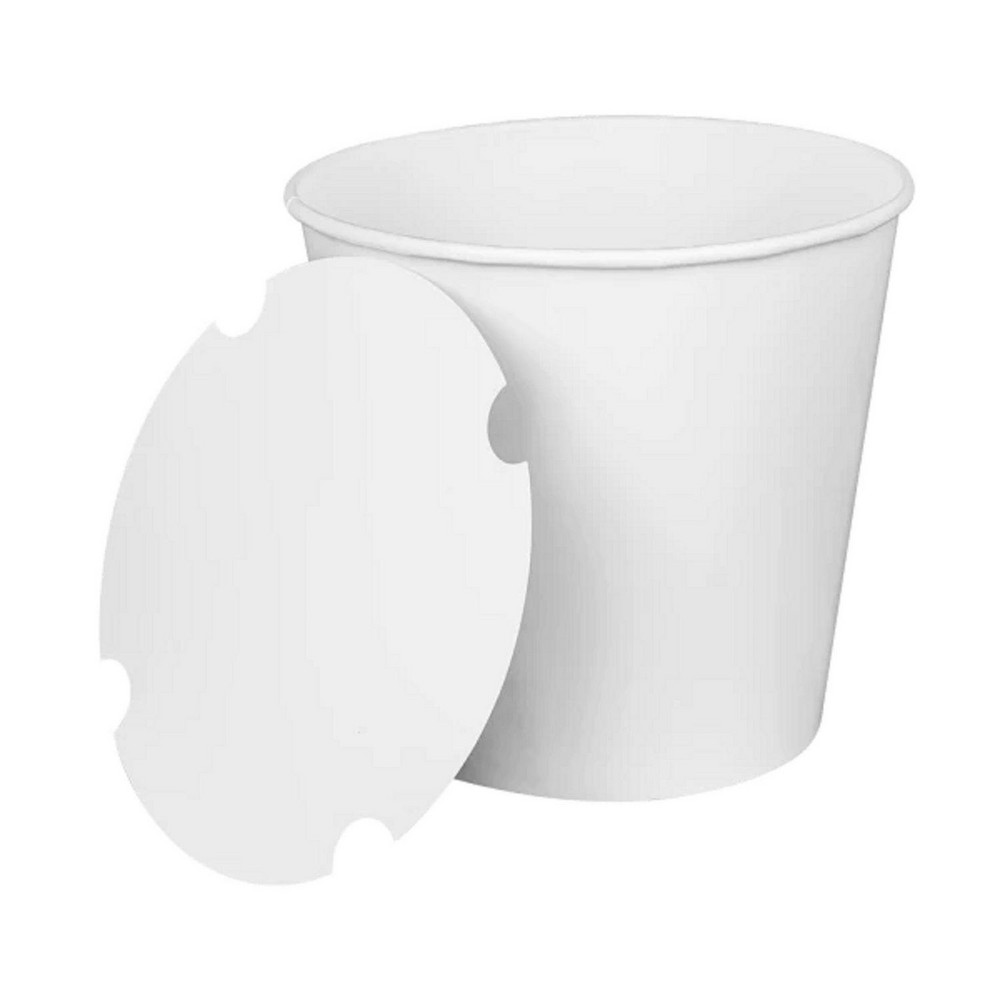 Karat - Food Containers: Container Type: Food Bucket with Lid; Shape ...