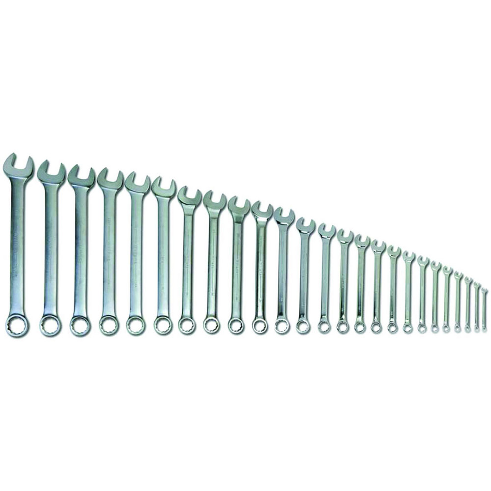 Williams - Combination Wrench Set: 26 Pc, 1/4 to 2" Wrench, Inch | MSC ...