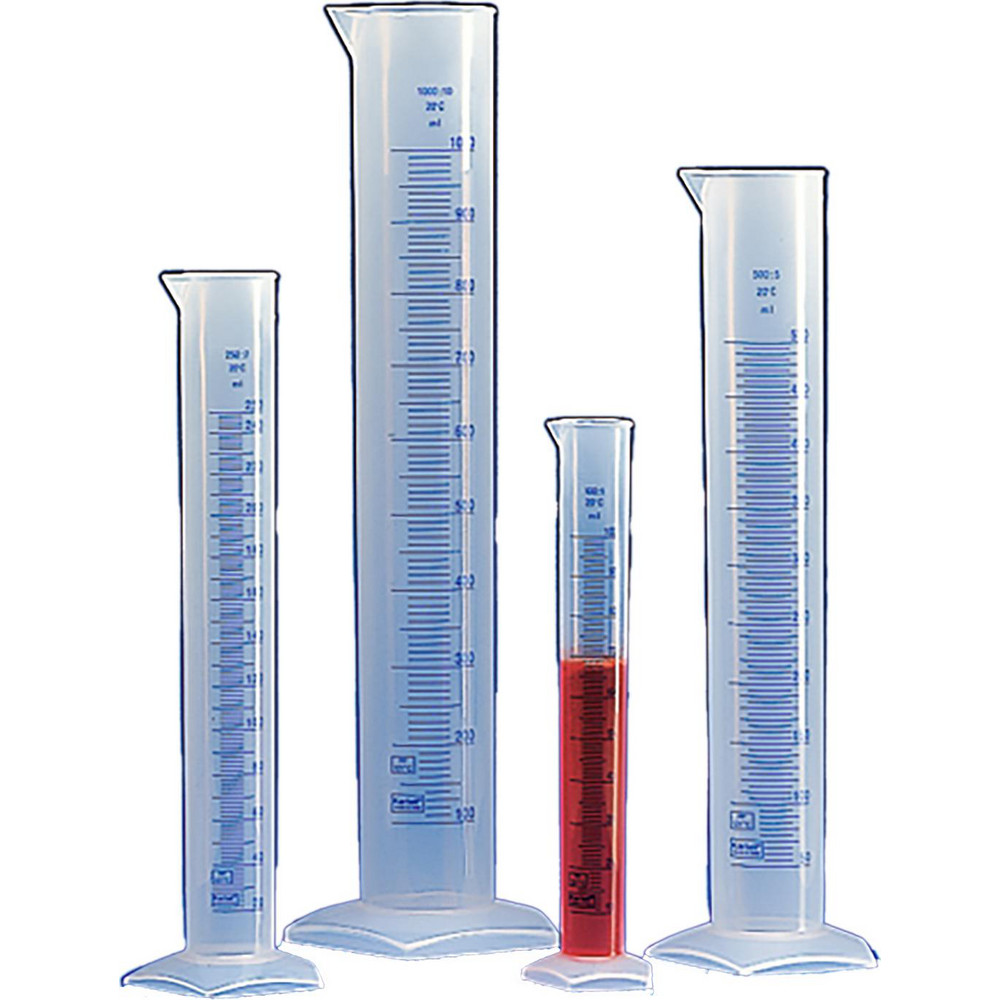 Globe Scientific - Graduated Cylinders: Polypropylene, Yes | MSC Direct