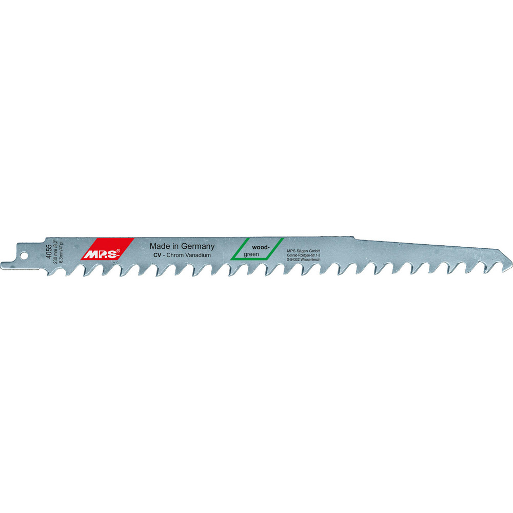 MPS - Reciprocating Saw Blades: Blade Material: Chromium Vanadium Steel ...